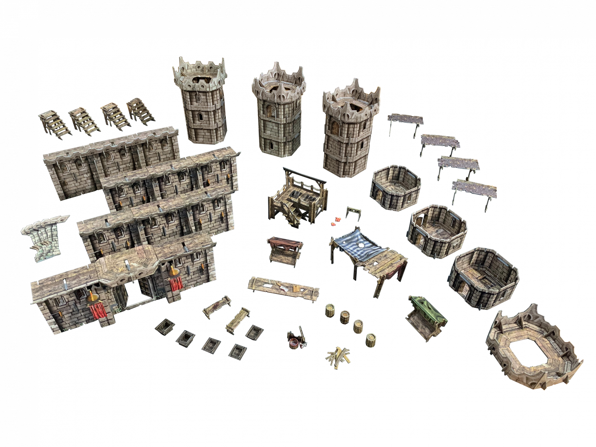 Fantasy Terrain - 28mm 35mm Scale - Battle Systems