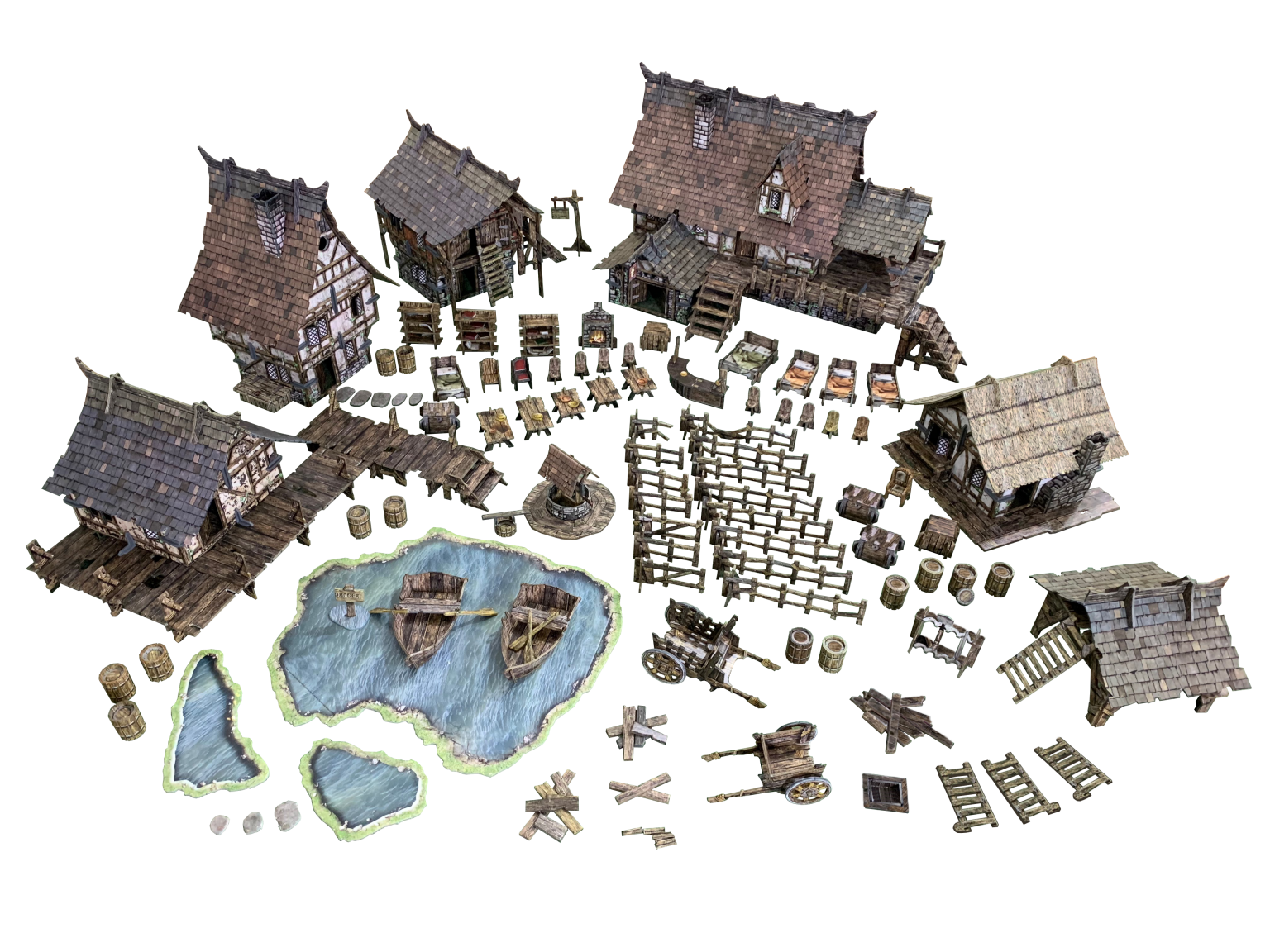 Fantasy Terrain - 28mm 35mm Scale - Battle Systems