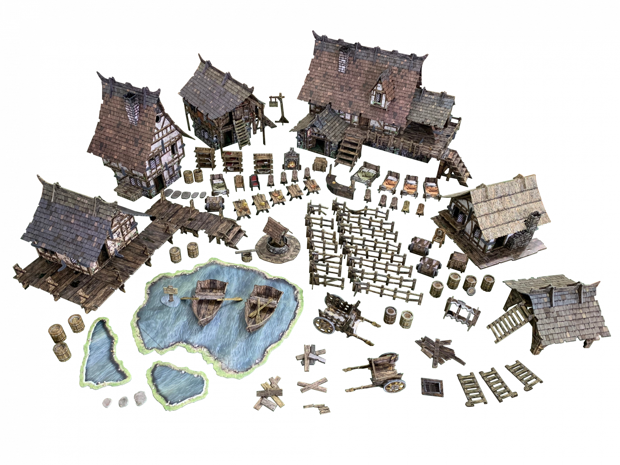 Fantasy Terrain - 28mm 35mm Scale - Battle Systems