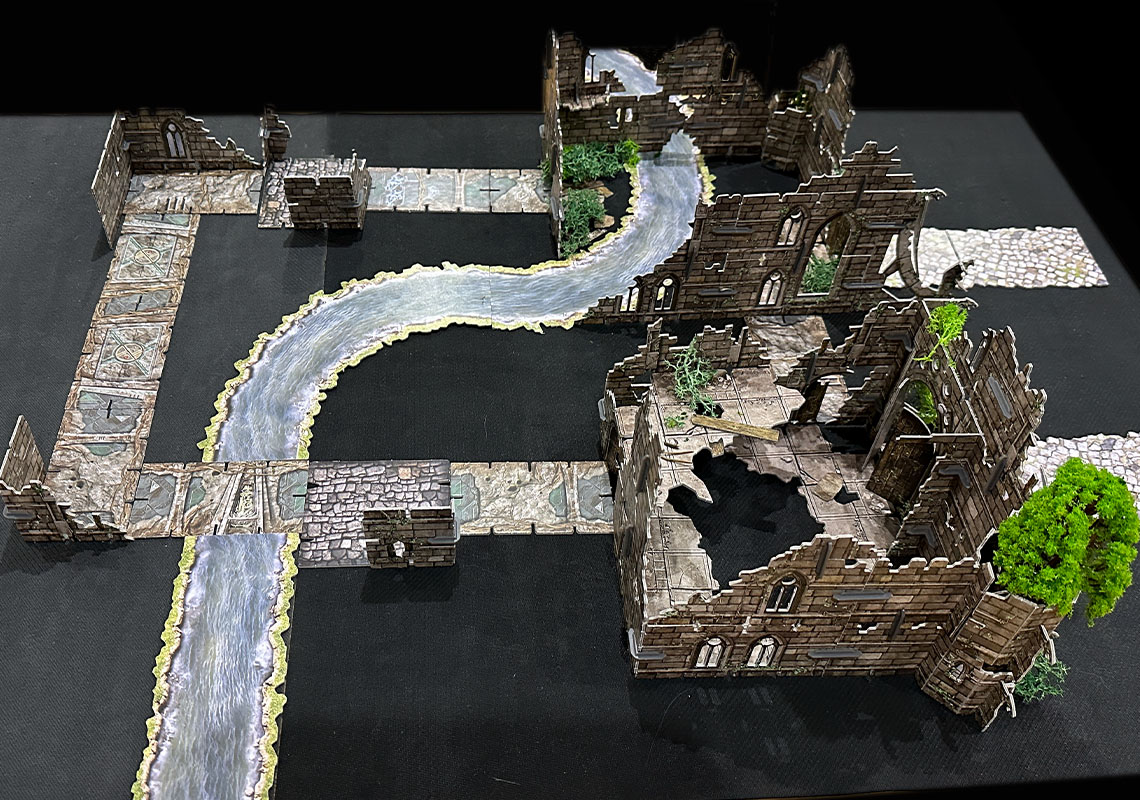 Creating The Forgotten Vault Using the Ruined Monastery Terrain ...