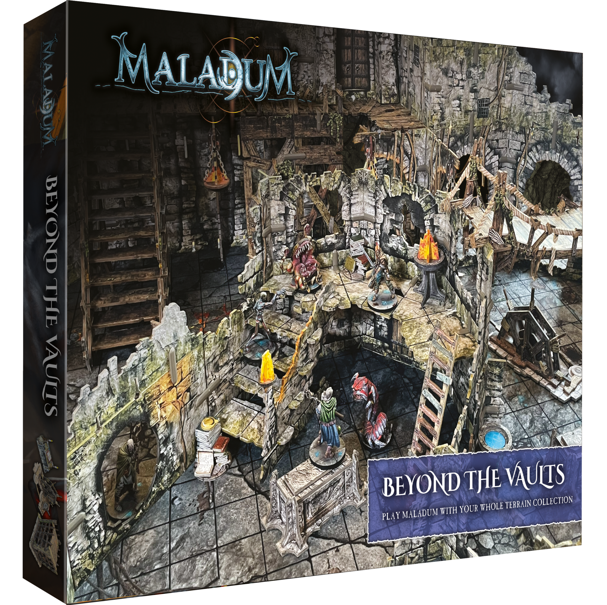 Maladum Dungeons of Enveron Kickstarter Edition - Battle Systems