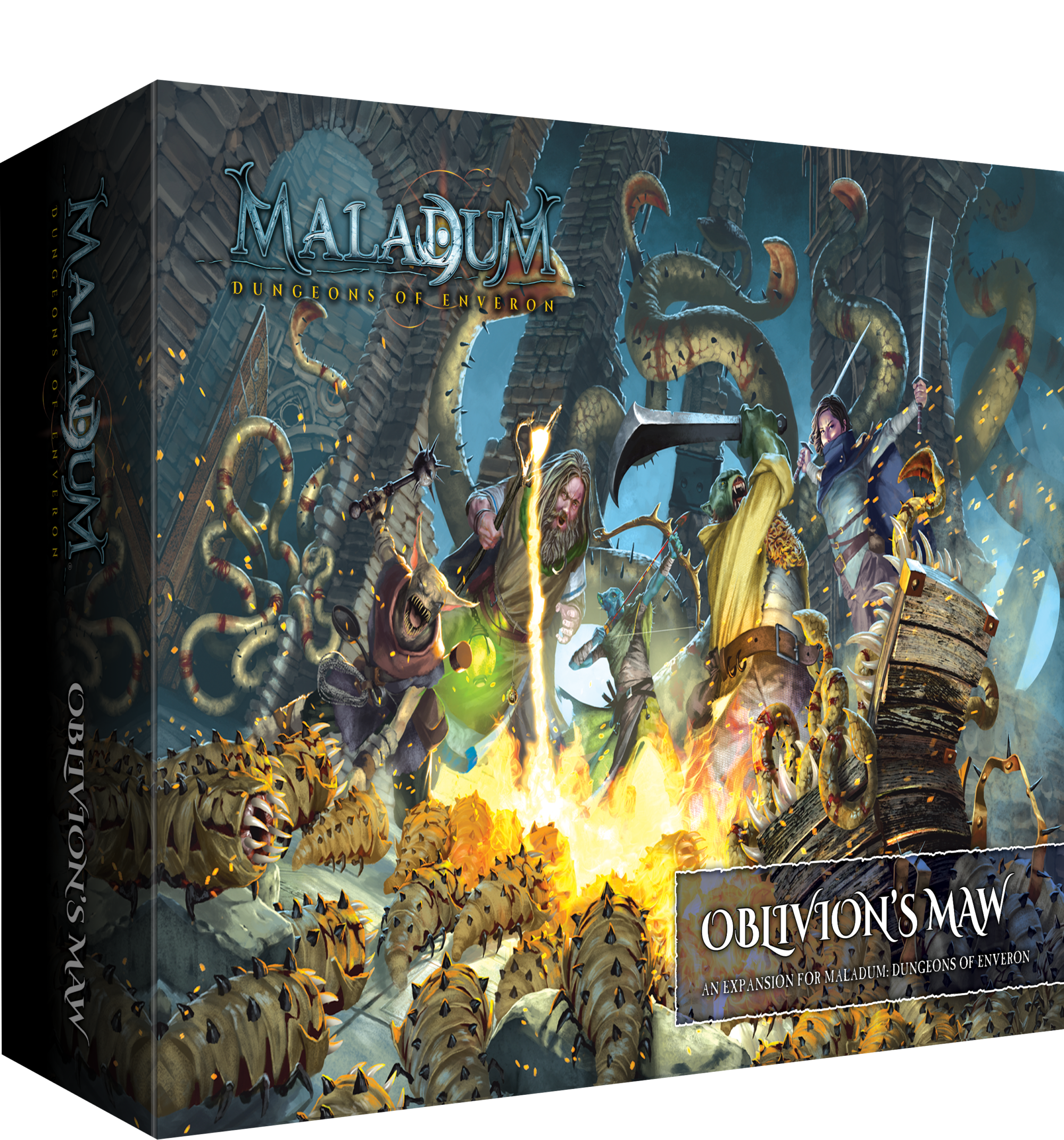 Maladum Dungeons of Enveron Kickstarter Edition - Battle Systems