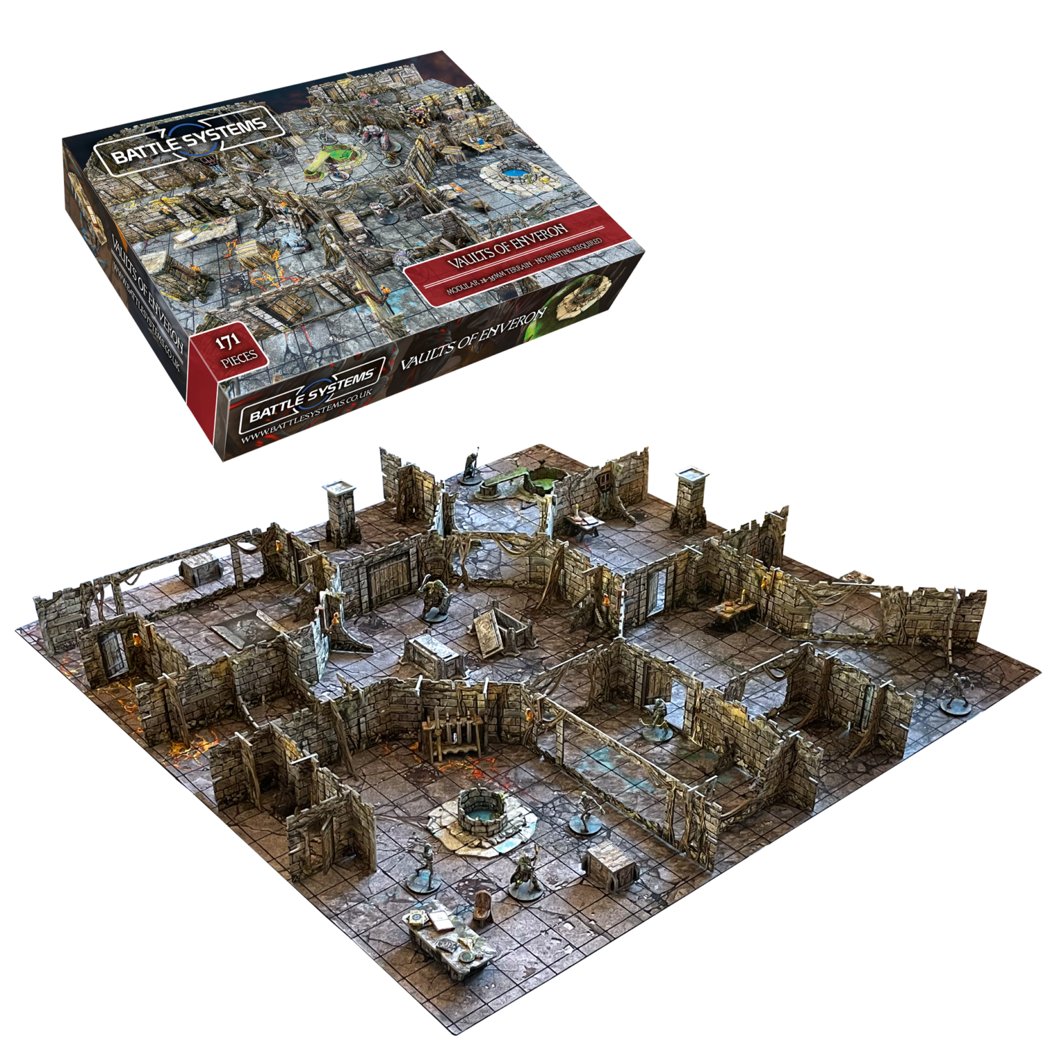 Fantasy Dungeon Terrain - Fantasy Scenery - Battle Systems