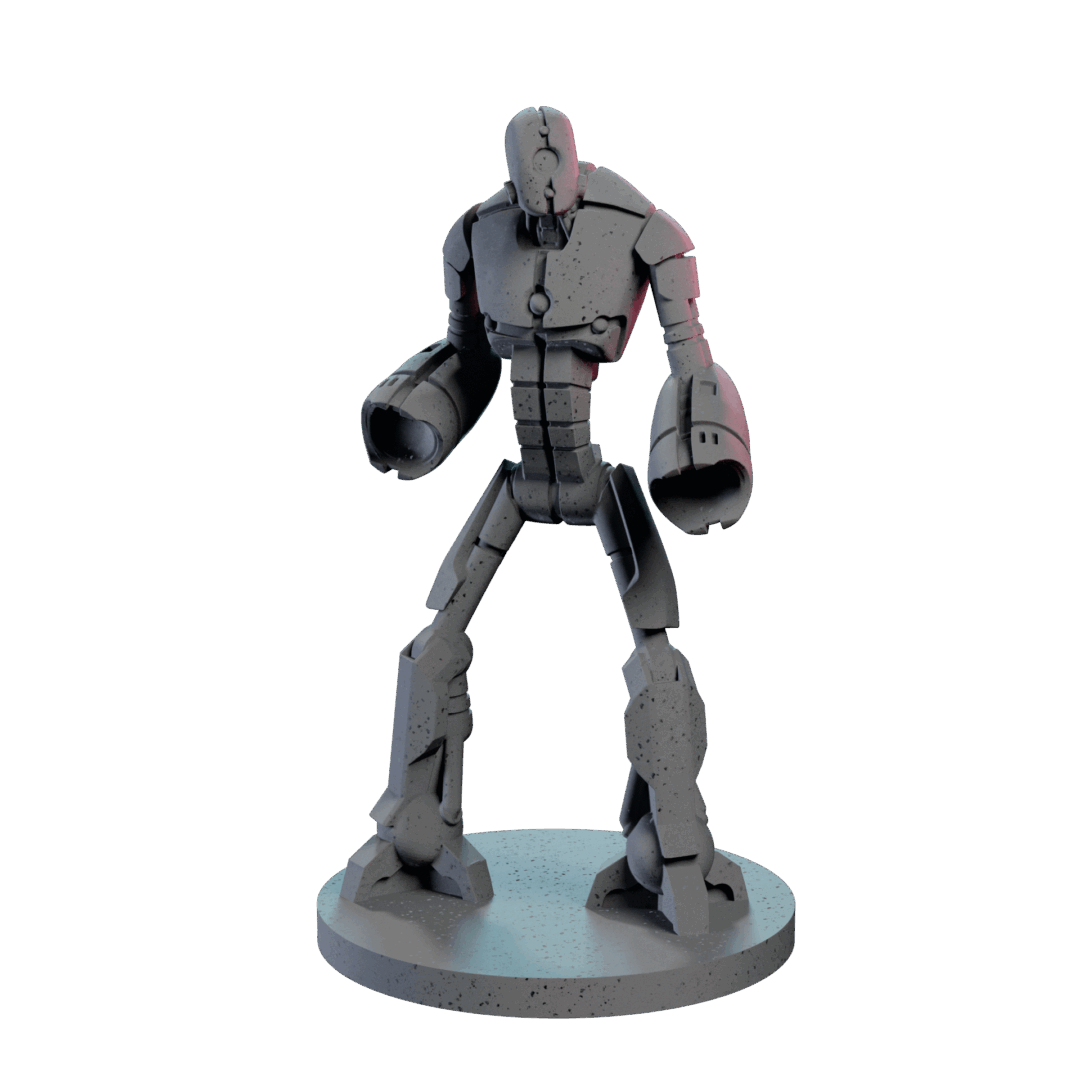 Purge Devastator 1 - Sci-Fi Robot STL - Battle Systems