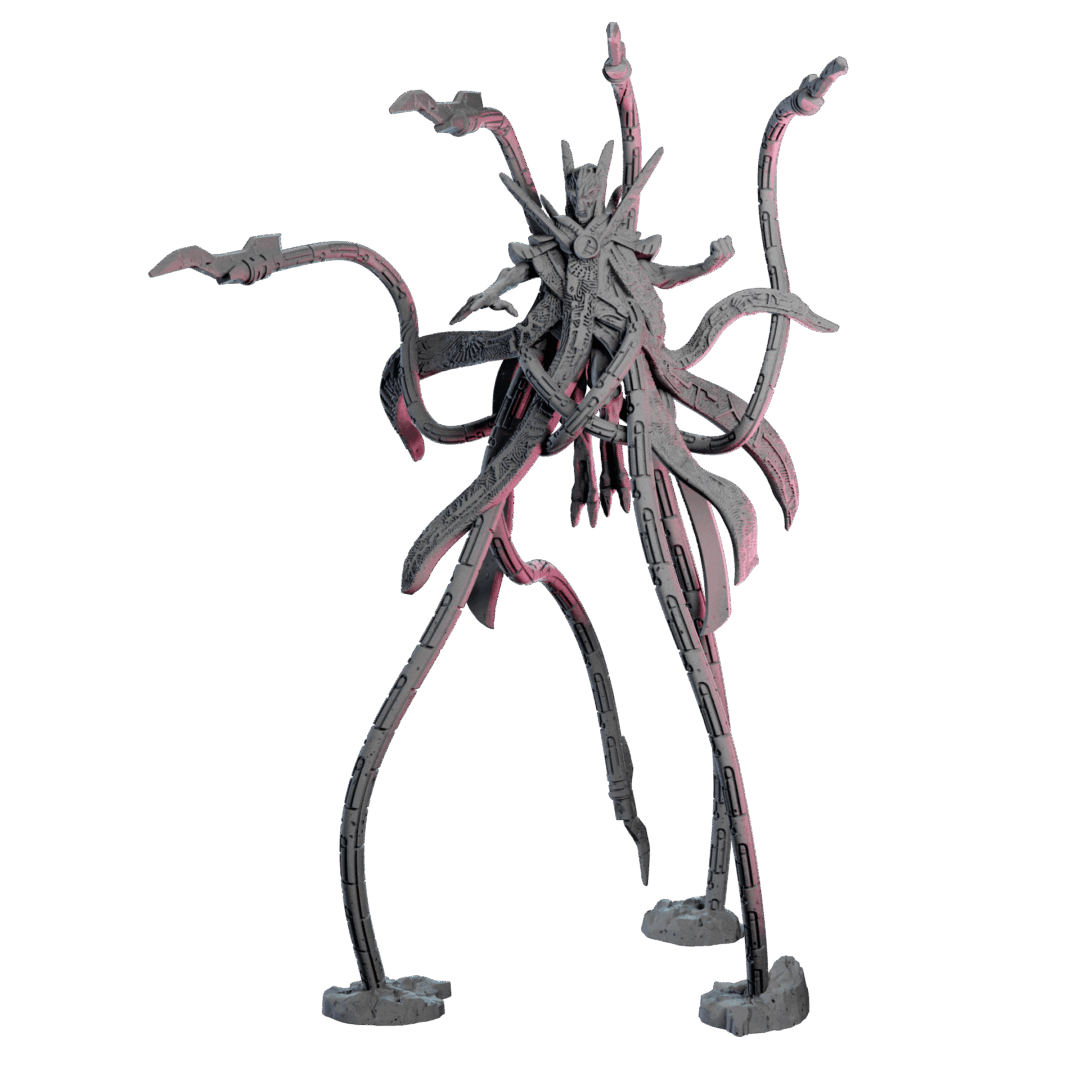 First Born Insane God - Sci-Fi Alien STL - Battle Systems